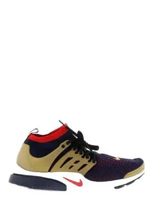 Nike Air Presto Ultra Flyknit Sneakers - College Navy Blue/comet Red/metallic Gold