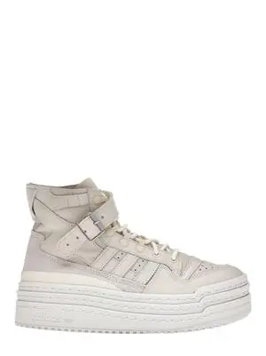 Adidas Triple Platforum Hi Sneakers - Off White/cream White