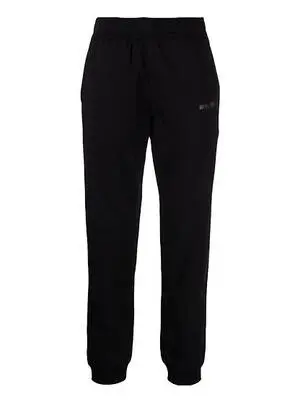 BURBERRY Logo Print Stretch Cotton Sweatpants