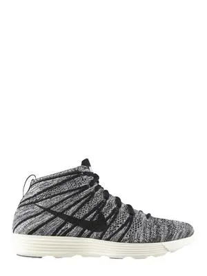 Nike Lunar Flyknit Chukka - Black/black White/sail