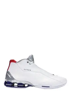 Nike Shox Bb4 Toronto Raptors Sneakers - White/metallic Silver/court Purple