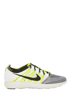 Nike Lunar Flyknit HTM Sneakers White/blackone-colorvolt