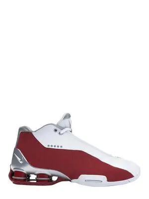 Nike Shox Bb4 Sneakers - White/metallic Silver/varsity Red