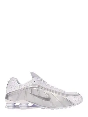 Nike Nike Shox R4 Sneakers White/metallic Silver/bright Crimson