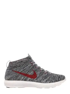 Nike Lunar Flyknit Chukka Sneakers - Wolf Grey/black