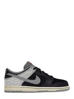 Nike Dunk Low Jpack Cement Sneakers - Black/medium Grey/neutral Grey