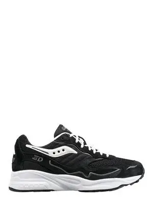 Saucony 3d Grid Hurricane Sneakers - Black/white