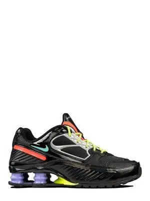 Nike Shox Enigma Sneakers - Black/metallic Silver/bright Crimson