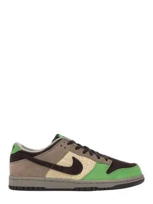 Nike Dunk Low Kickshawaii Aloha Sneakers - Khaki/baroque Brown/mean Green