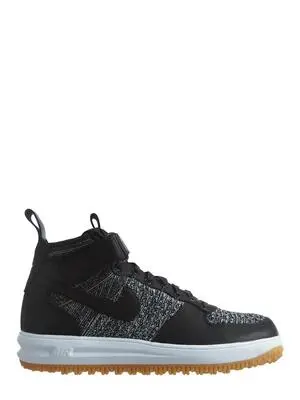 Nike Lunar Force 1 Flyknit Workboot - Black/white/wolf Grey