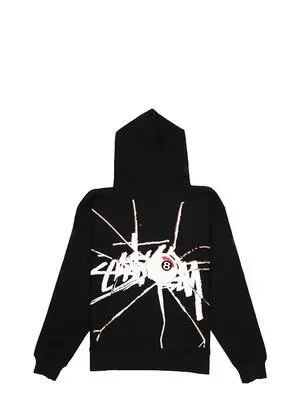 STÜSSY Shattered Zip Up Hoodie