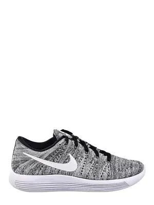 Nike Lunarepic Flyknit Low Sneakers - Black/white