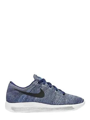 Nike Lunarepic Flyknit Low Sneakers - Dark Purple Dust/black/star Blue