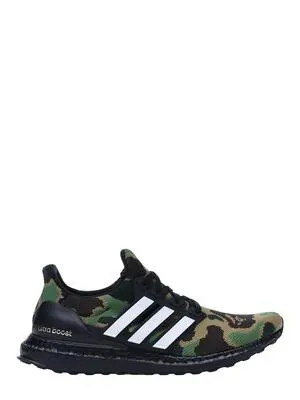 Adidas Ultra Boost 4.0 Bape Camo Sneakers - Black/green/yellow