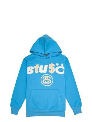 StÜssy X Cpfm 8 Ball Pigment Dyed Hoodie - Blue