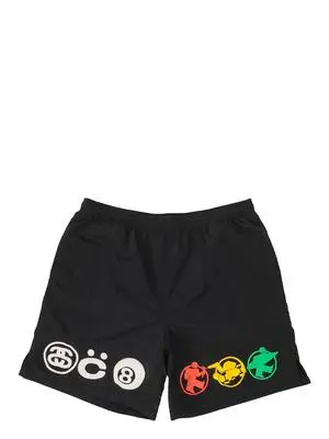 StÜssy X Cpfm Icon Water Shorts - Black