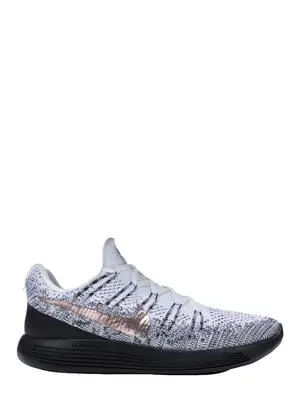 Nike Lunar Epic Low Flyknit 2 Explorer Sneakers - White/metallic Red Bronze/black