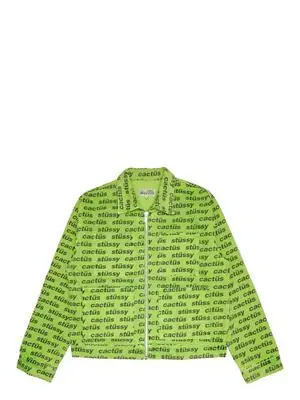 StÜssy X Cpfm Zip Work Jacket - Green