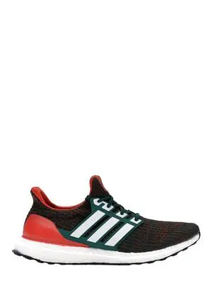 Adidas Ultra Boost 4.0 Miami Hurricanes Sneakers - Dark Green/cloud White/collegiate Orange