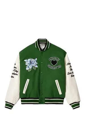 AWAKE Ny X Carhartt Wip Teddy Jacket - Green/cream
