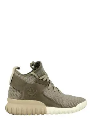 Adidas Tubular X Knit High-top Sneakers - Sesame/clay Brown