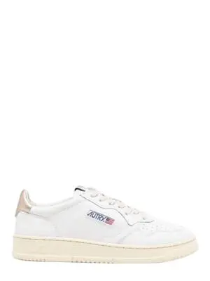 AUTRY Medalistin Sneakers - White/gold