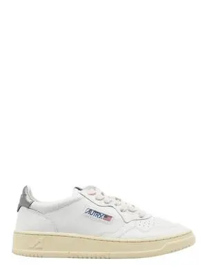 AUTRY Medalist Sneakers - White/silver