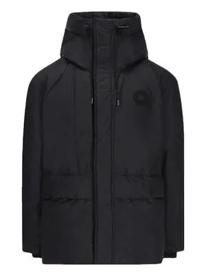 Burberry Padded Hooded Parka Jacket - Black