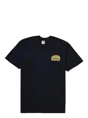 Supreme Chrome Tee Shirt Navy Blue