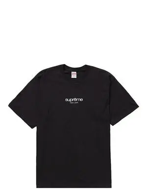 Supreme Classic Logo Tee Shirt - Black