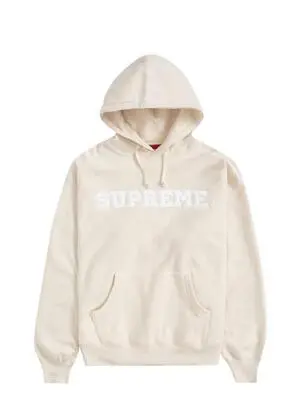 Supreme Collegiate Hooded Sweatshirt - Natural