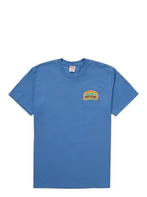 Supreme Chrome Tee Shirt Dusty Light Royal