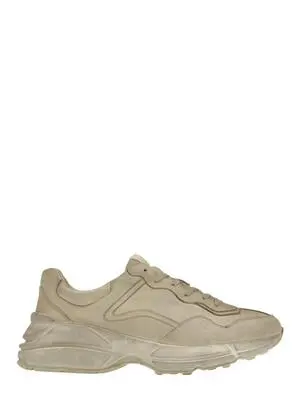 Gucci Rhyton Distressed Sneakers - Ivory