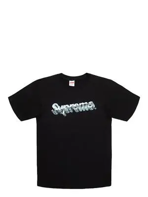 Supreme Chrome Logo Tee Shirt Black