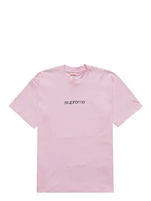 Supreme Classic Logo Tee Shirt - Light Pink