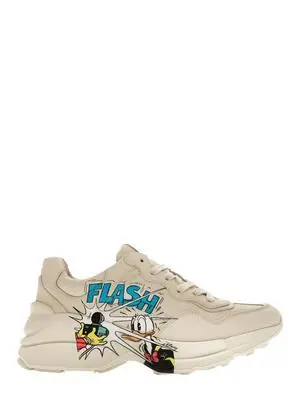 Gucci Rhyton X Disney Donald Duck Sneakers - Ivory