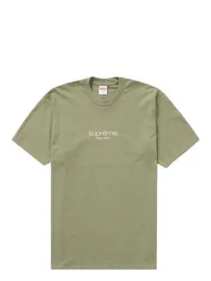 Supreme Classic Logo Tee Shirt - Light Olive