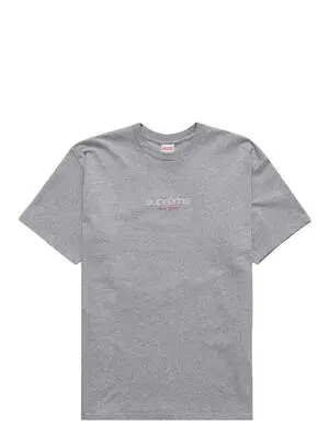 Supreme Classic Logo Tee Shirt - Heather Grey