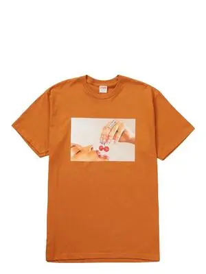 Supreme Cherries Tee Shirt - Burnt Orange