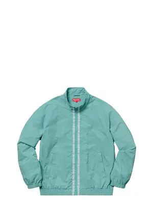 Supreme Classic Logo Taping Track Jacket Pale Green