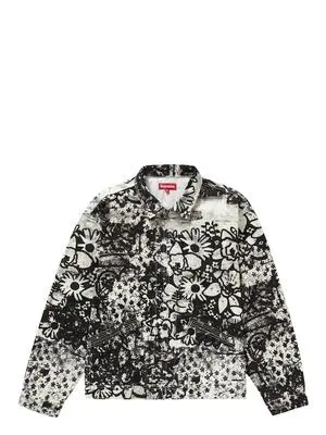 Supreme Christopher Wool Denim Work Jacket - Black
