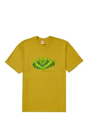 Supreme Cloud Tee Shirt Acid Yellow