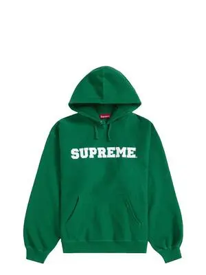 Supreme Collegiate Hooded Sweatshirt Dark Green