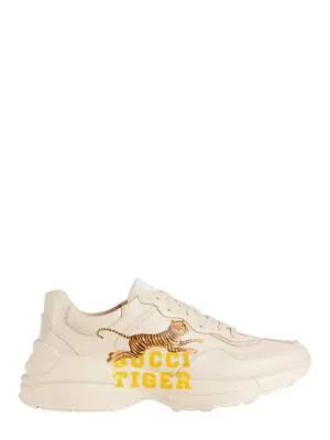 Gucci Rhyton Tiger Sneakers - Ivory