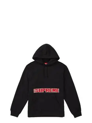 Supreme Blockbuster Hooded Sweatshirt Black