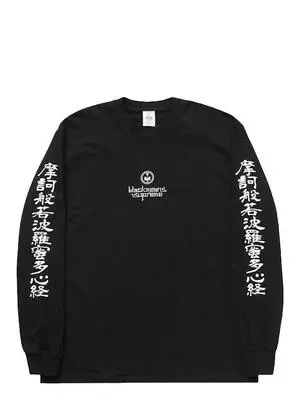Supreme Means Long Sleeve Tee Shirt - Black