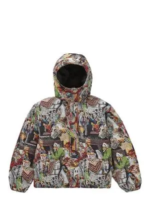 Supreme Bless Tapestry Down Puffer Jacket - Multicolor