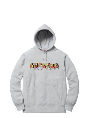 Supreme Hooded Sweatshirt Grey