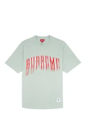 Supreme Blurred Arc Short Sleeve Top Pale Green
