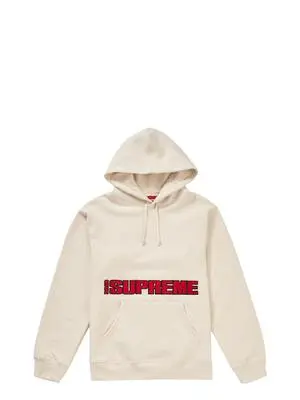 Supreme Blockbuster Hooded Sweatshirt - Natural